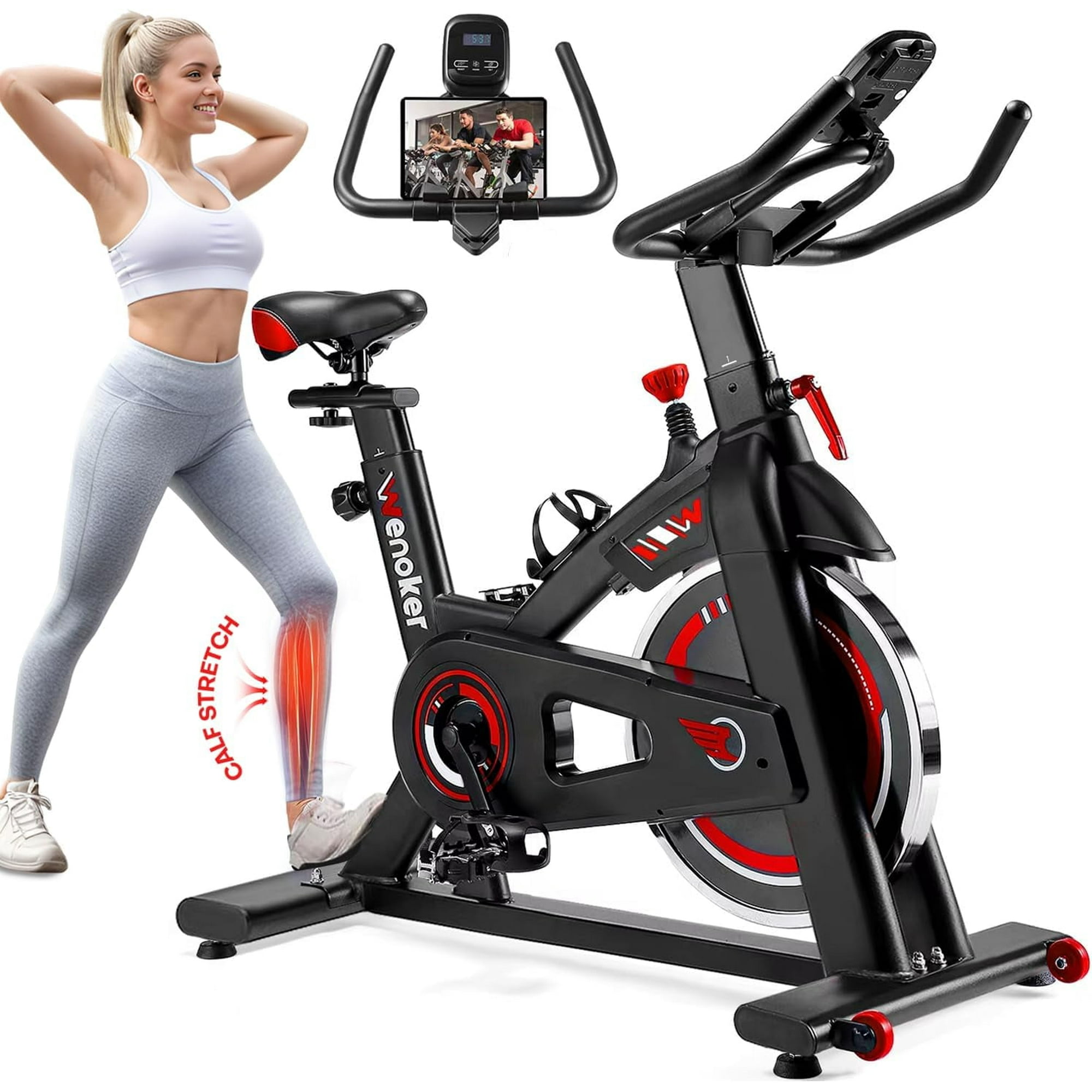 Click here for Wenoker Stationary Exercise Bike  Indoor Cycling W... prices