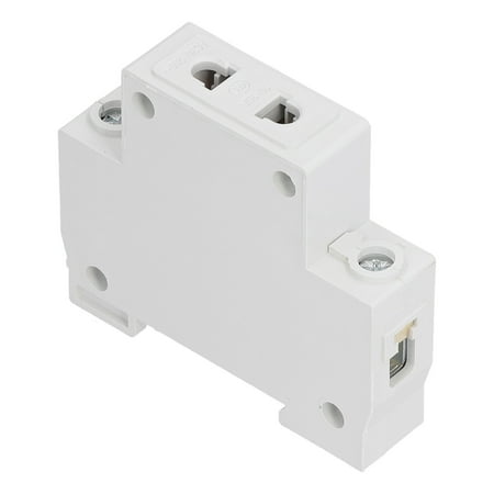 Power Socket, Press Plate Wiring Din Rail Mounted Outlet 2 Pins For ...