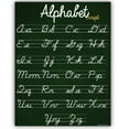 ABC Cursive Script Alphabet poster EXTRA LARGE chart LAMINATED teaching ...