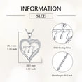 Angel Number 777 Necklace 925 Sterling Silver Heart Angel Numbers ...