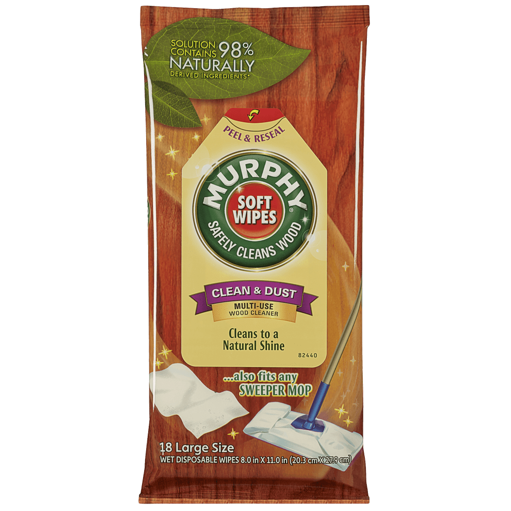 Murphy Oil Soap Wipes Wood Cleaner, Original - 18 Count - Walmart.com ...