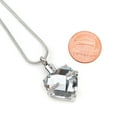 Cremation Urn For Human Ashes Heart Memorial Jewelry April Birthstone ...