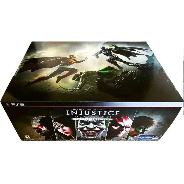 Injustice Gods Among Us Battle Edition Ps3 Con Tablero Jostick WARNER ...