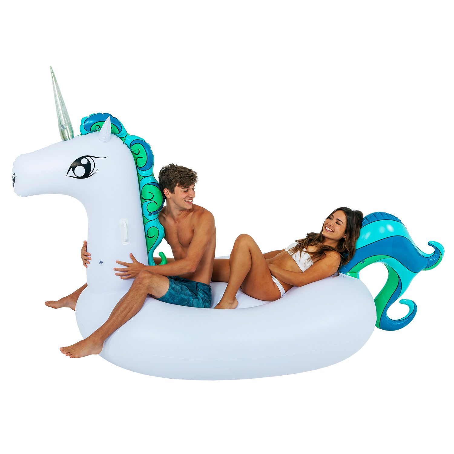 SunDaze Floats Giant Unicorn Pool Float - Fun Kids Swim Party Toy - Summer Lounge Raft - Walmart.com