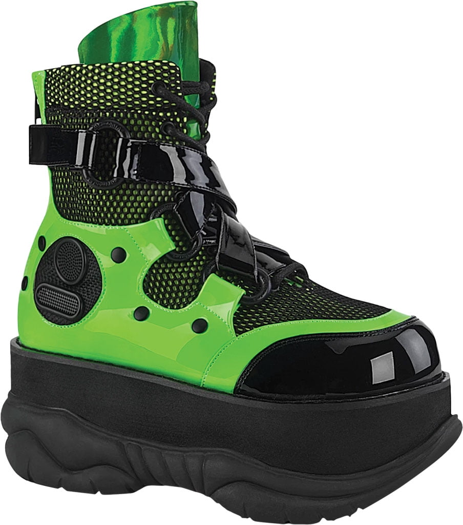 Men's Demonia Neptune 126 Platform Ankle Bootie - Walmart.com