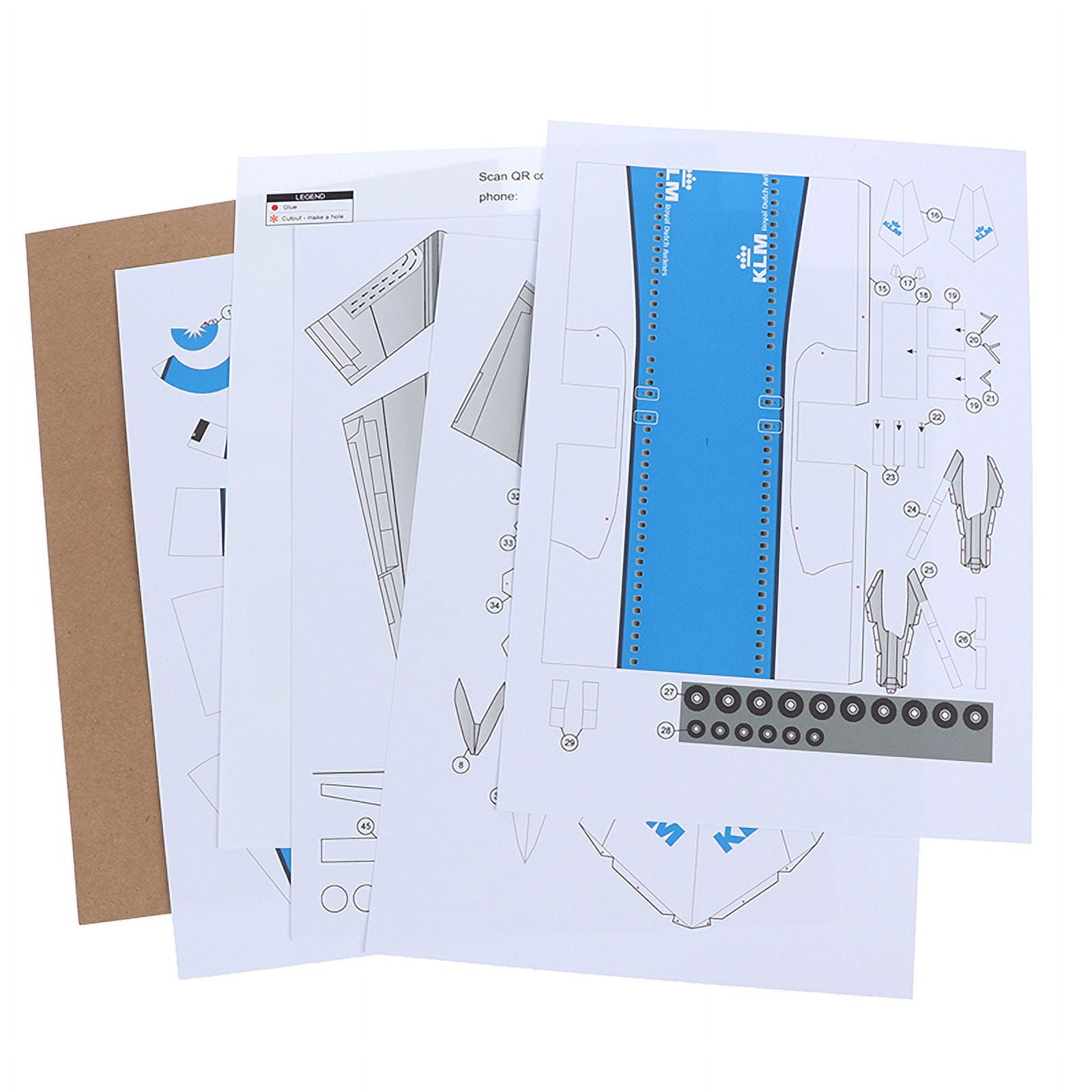 3d Paper Airplane Template