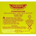 Parmak, Gel Cell Battery, 902, for Solar Powered Electric Fences ...