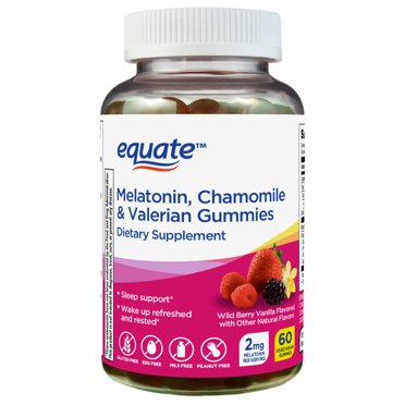 Equate Alcohol-Free Diphenhydramine HCl Nighttime Sleep-Aid, Berry, 50 ...