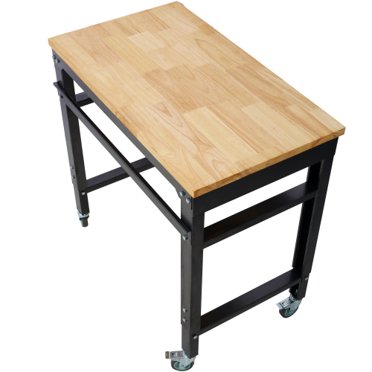 "Eastwood Heavy Duty Tear Down Workbench with Steel Surface, Fluid ...