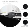 2 Pack Rectangle Tablecloth 52x70 inch, Water Resistant Wrinkle Free ...
