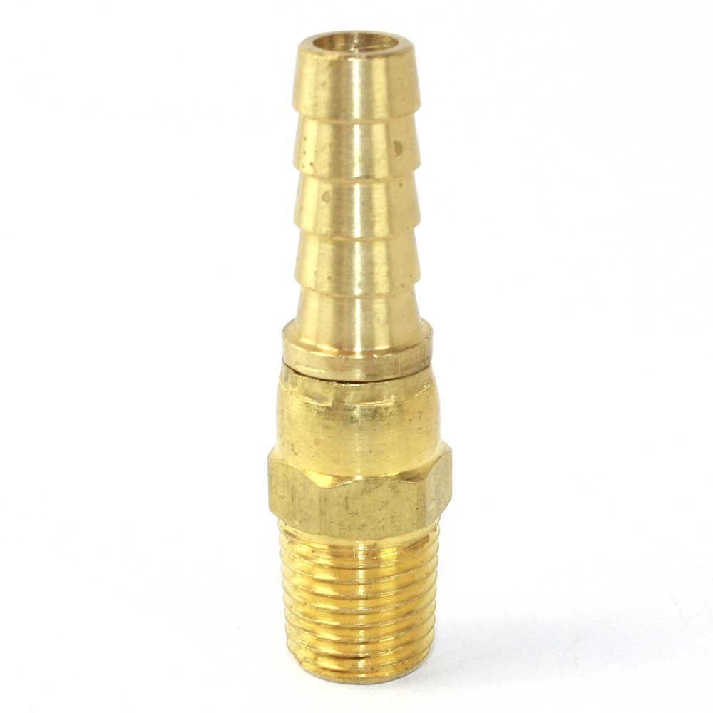 FMS146 1 4 Inch MPT X 3 8 Inch Male Swivel Barb Connector Adapter fms146-1-4-inch-mpt-x-3-8-inch-male-swivel-barb-connector-adapter