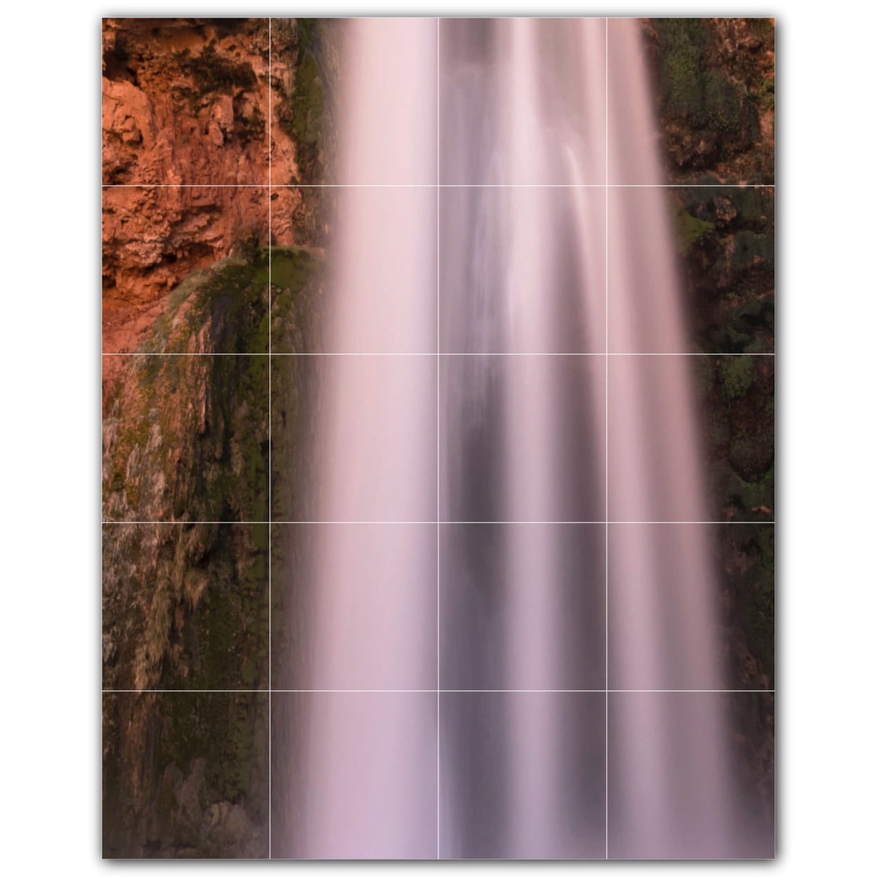 Picture-Tiles.com: Waterfalls Ceramic Tile Wall Mural WAL501145-45M. 24 ...