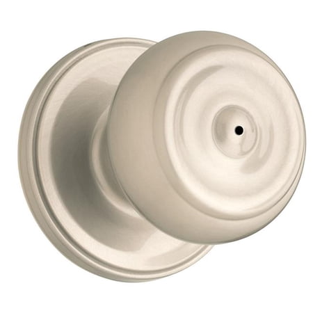 1.75 in. ANSI & BHMA Grade 2 Phoenix Satin Nickel Steel Privacy Lockset ...