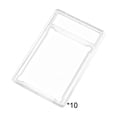 10Pcs Clear Plastic Graded Card Holders Case, Highly Transparent Slab ...