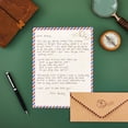 48 Pack Letter Writing Stationary Paper and Envelopes Set, Vintage ...