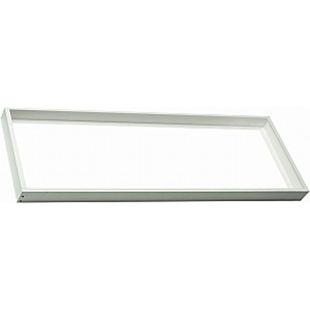 NUVO Lighting 1ft x 4ft White LED Flat Panel Frame Kit - Walmart.com ...