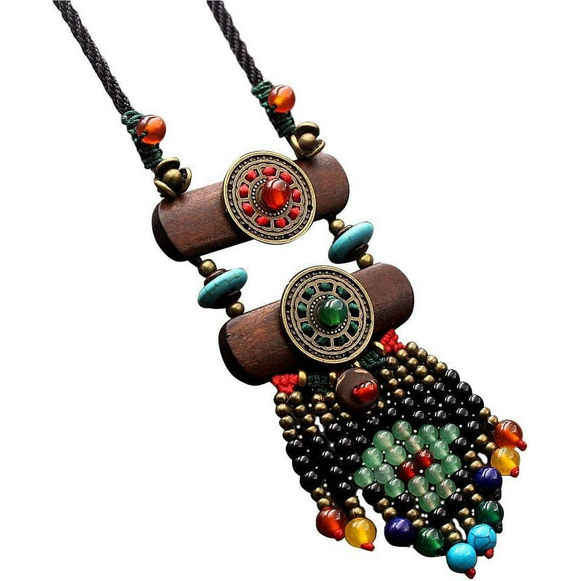 Click here for Generic Handmade Jewelry Pendant Long Necklace Eth... prices
