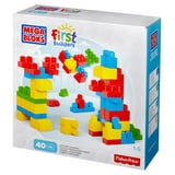 Mega Bloks First Builders Set, 40-piece, Let‚Äôs Get Building - Walmart.com
