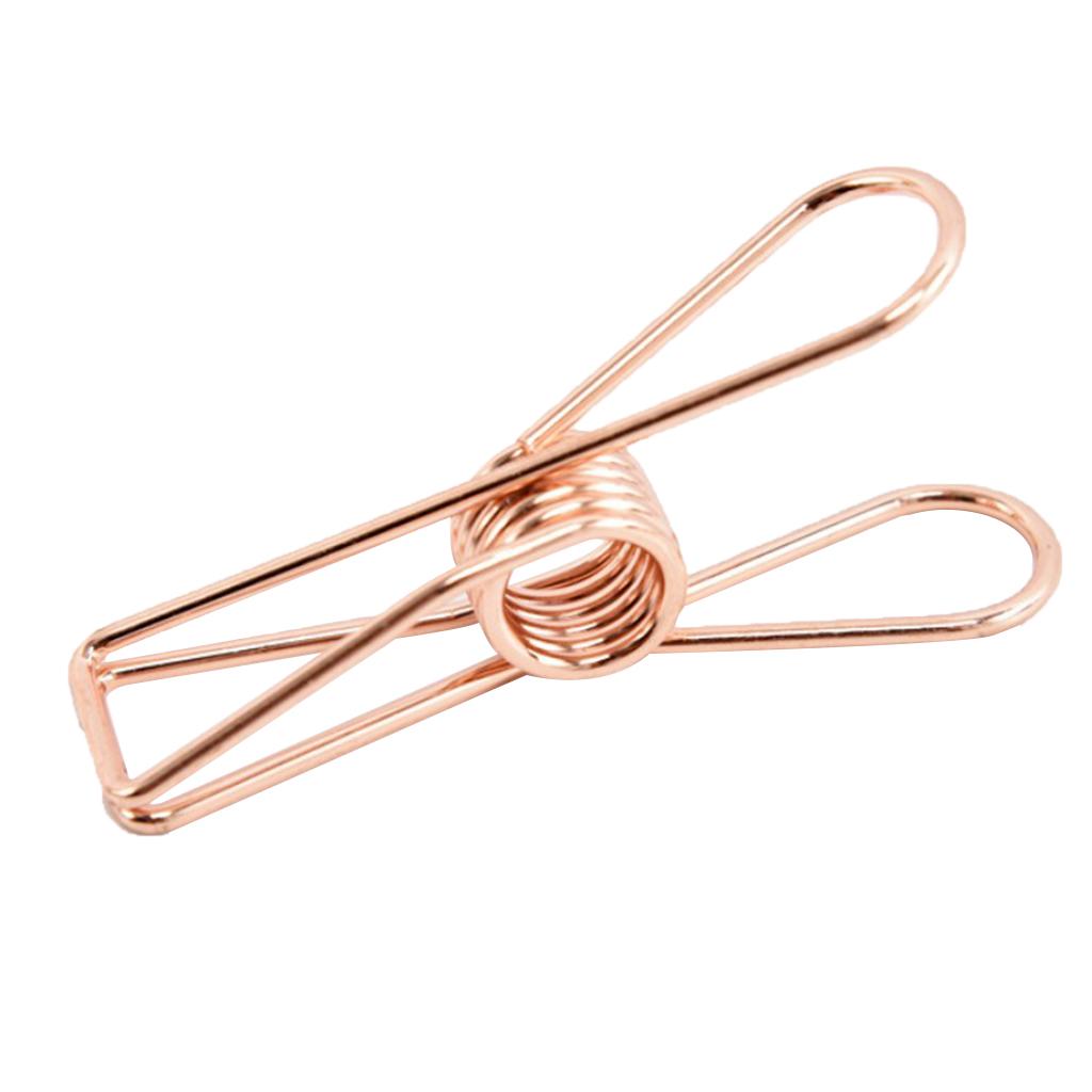 10 Pcs Exquisite Metal Wire Binder Sp Paperclip Planner Paper - Walmart.com