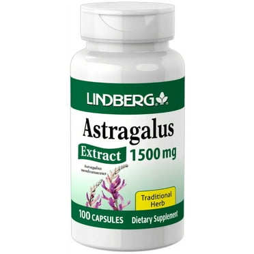 Best Naturals Astragalus Supplement, 1000 mg, 120 Capsules for Immune ...