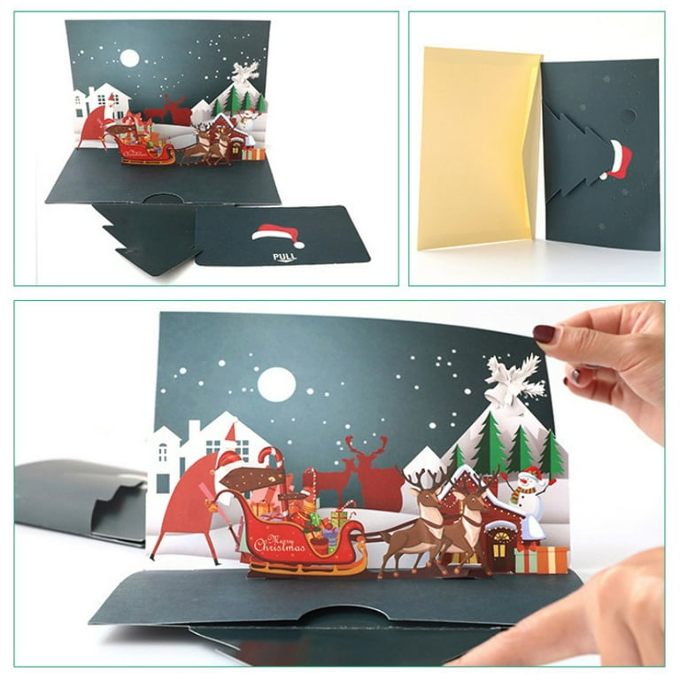 Homemade Pop Up Christmas Card Ideas