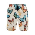 Butterflies with Beautiful Colors Men's Swim Trunks Beach Shorts ...