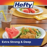 Hefty Foam Dinnerware, Extra Strong Deep Oval Platters, 10x12 Inch ...