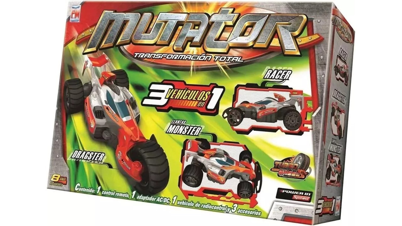 Coche Mutator Fotorama 3 en 1 Radio Control Transformación Total ...