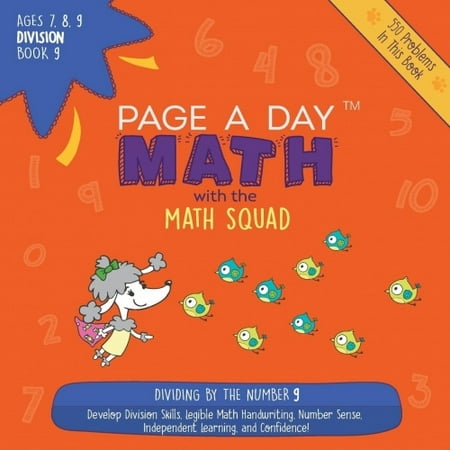 Page A Day Math Division Book 9: Dividing by 9 (Division) | Walmart Canada