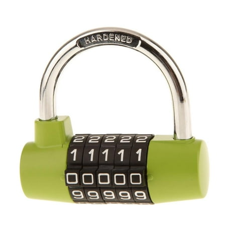 Digit Resettable Combination Lock Number Dial Padlock Door Travel ...