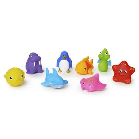 Munchkin Ocean Squirts Bath Toy, 8 pack - Walmart.ca
