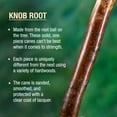 Brazos Rustic Wood Walking Cane, Hardwood, Root Style Handle, for Men ...