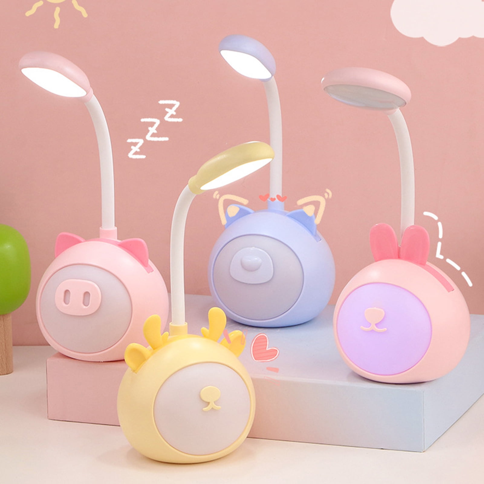 Sunjoy Tech LED Night Lamp Flexible Hose Design Non-Glaring Flicker ...