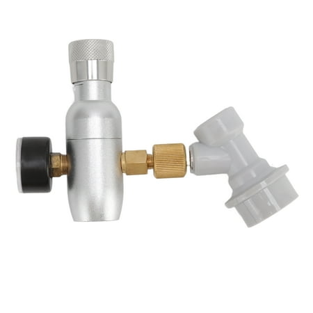 Gas Ball Lock CO2 Regulator, Beer Keg Charger CO2 Dispenser Accurate ...
