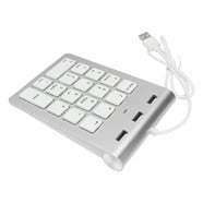 Adesso Mini USB Keyboard with Embedded Numeric Keypad, Black - Walmart.com