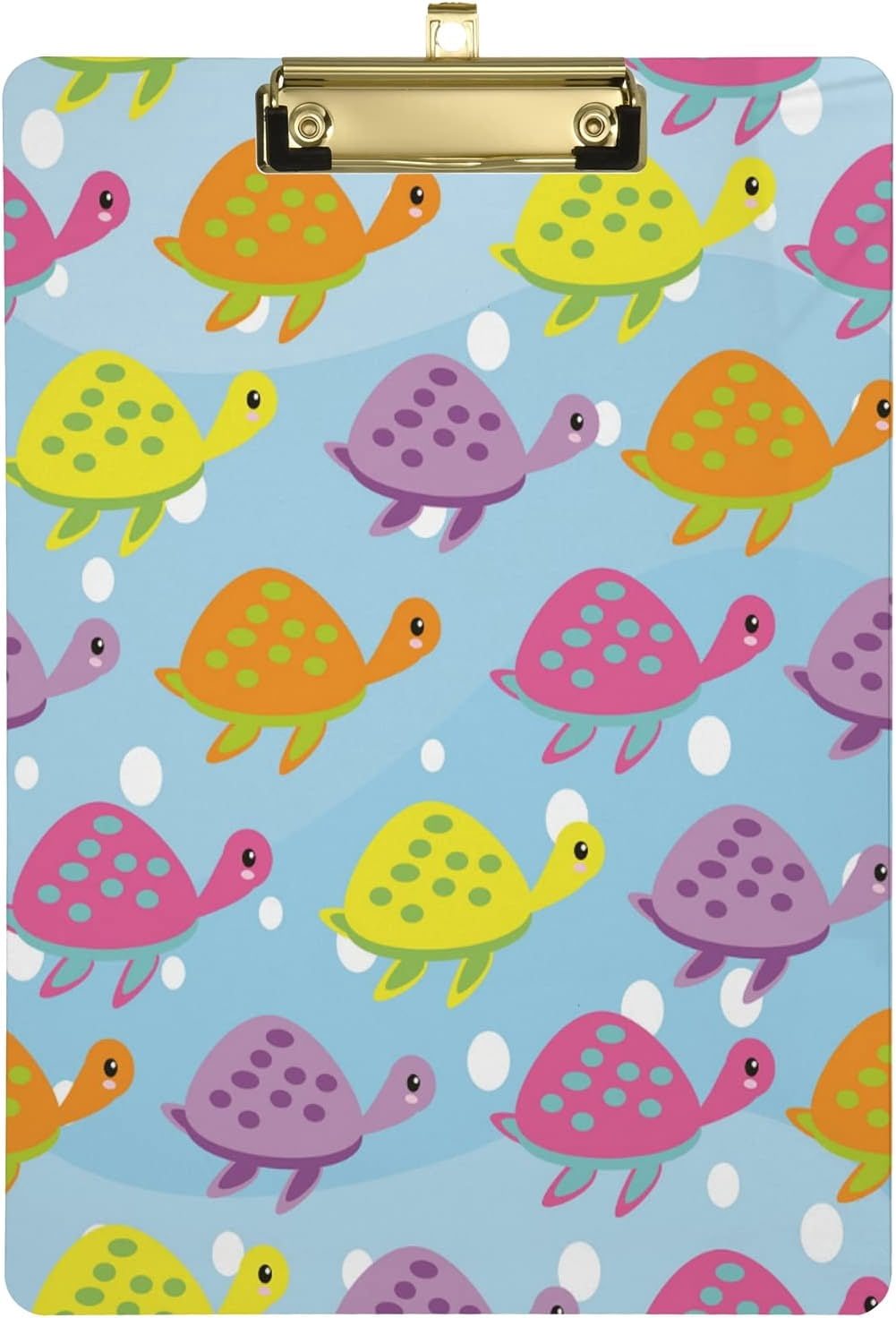 FMSHPON Color Turtle Tortoise Clipboard Hardboard Wood Nursing Clip ...