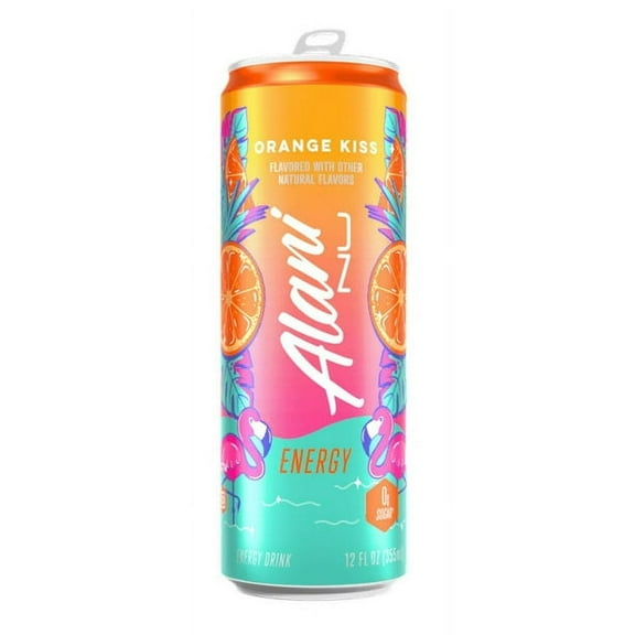 Alani Nu Energy Drink Cherry Twist 12 fl oz Can 6-Pack with Caffeine ...