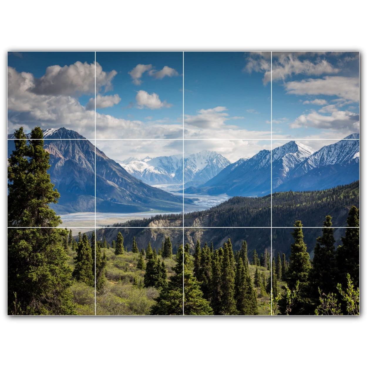 Picture-Tiles.com: Mountains Ceramic Tile Wall Mural WAL500867-43M. 24 ...