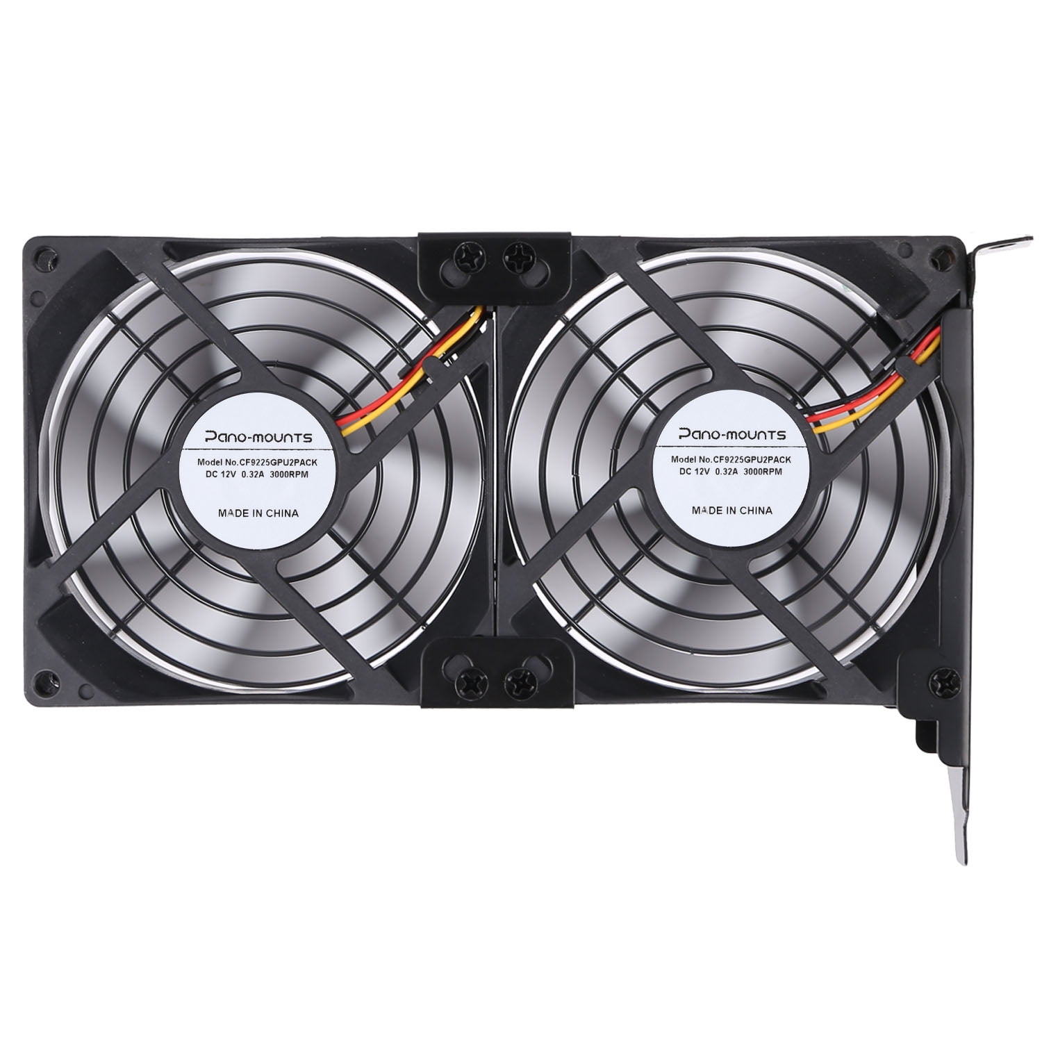 PCI Slot Fan Dual 90mm 92mm GPU Cooler Graphic Card Computer PC Cooling ...