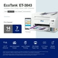 Epson EcoTank ET-3843 Wireless All-in-One Refillable Supertank Printer ...