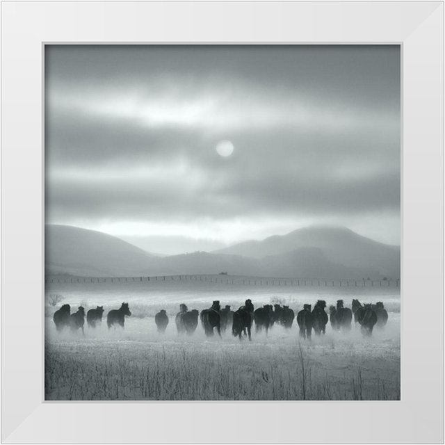 Yang, Shu-Guang 20x20 White Modern Wood Framed Museum Art Print Titled ...