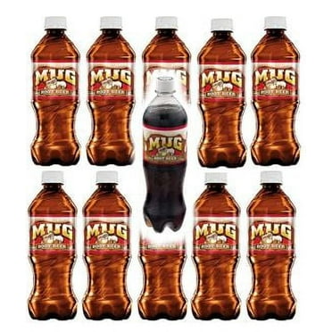 Mug Zero Sugar Caffeine Free Root Beer Soda Pop, 12 fl oz, 12 Pack Cans ...
