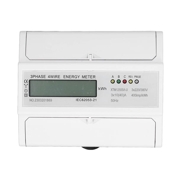 Digital Energy Meter,Electric Energy Meter 3 Phase Energy Meter Phase ...