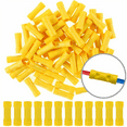Absolute BCV1210Y 100 pcs 12 - 10 Gauge AWG Yellow insulated crimp ...