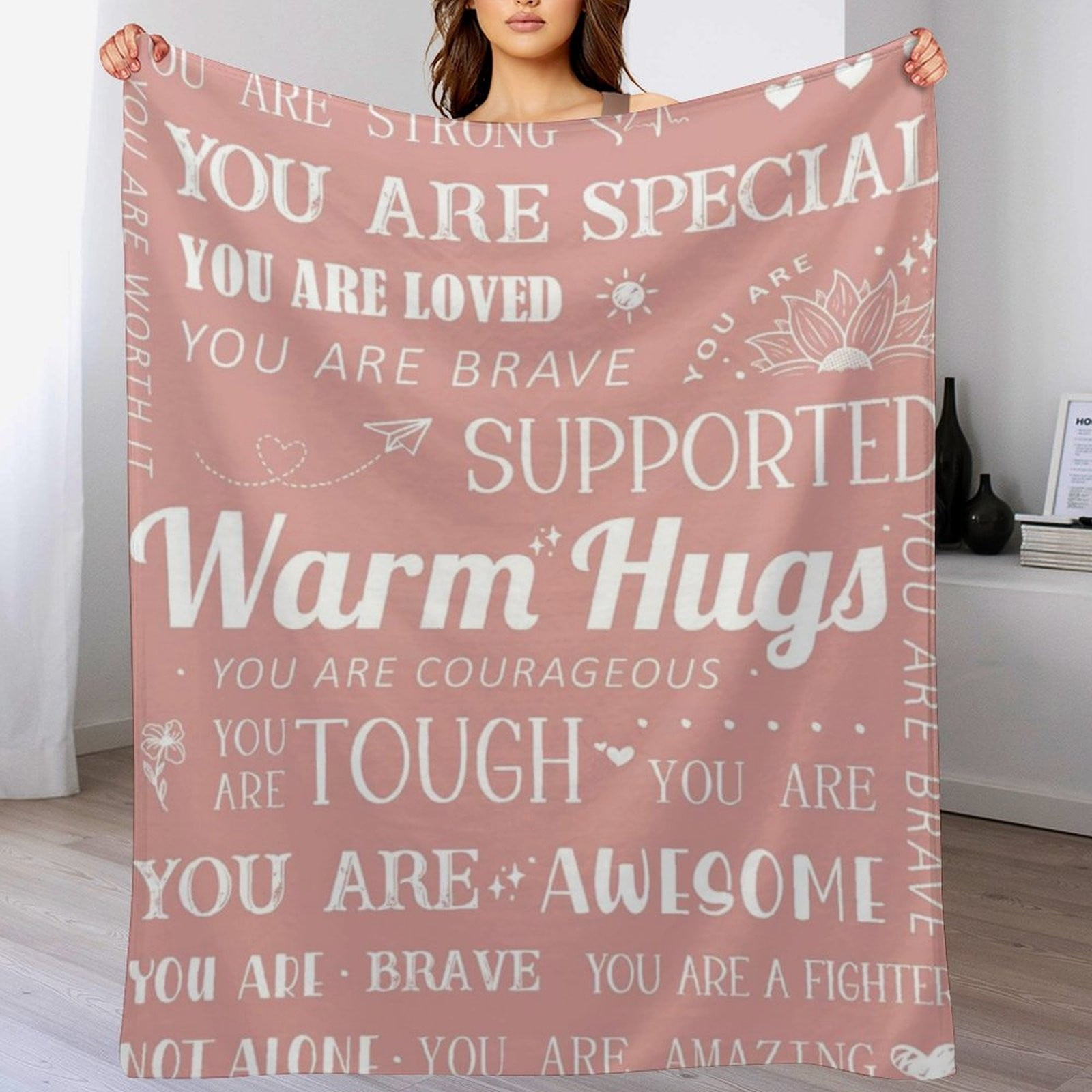Click here for Riforla Printed Warm Blanket Get Well Blanket Unhe... prices