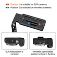 Aluminum Camera Frame With Hand Grips Quick Release Mount For Stable ...
