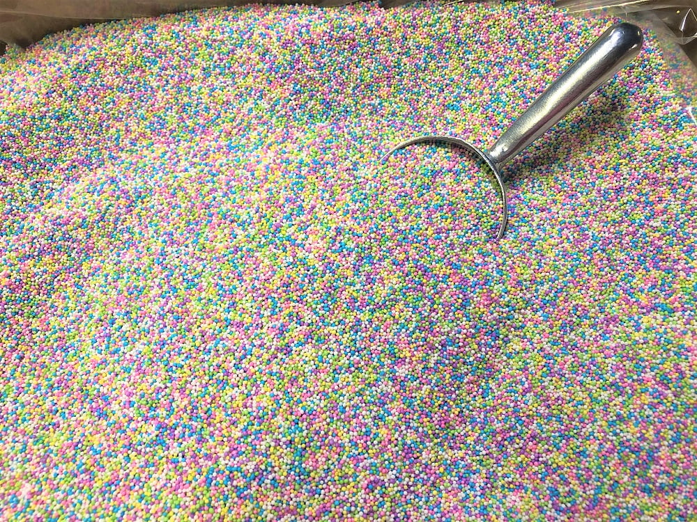 Nonpareils Spring Mix Pastel Bakery Topping Sprinkles 8 ounces ...