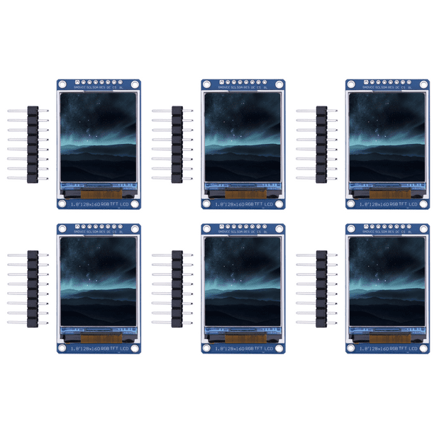 Pantalla LCD de 1,8 pulgadas Módulo de pantalla a color RGB TFT 128x160 ...