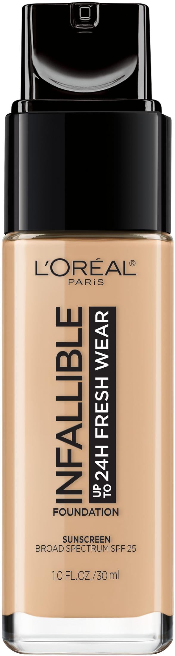 L'Oreal Paris Infallible Fresh Wear 24 Hr Liquid Foundation Makeup, 440 ...
