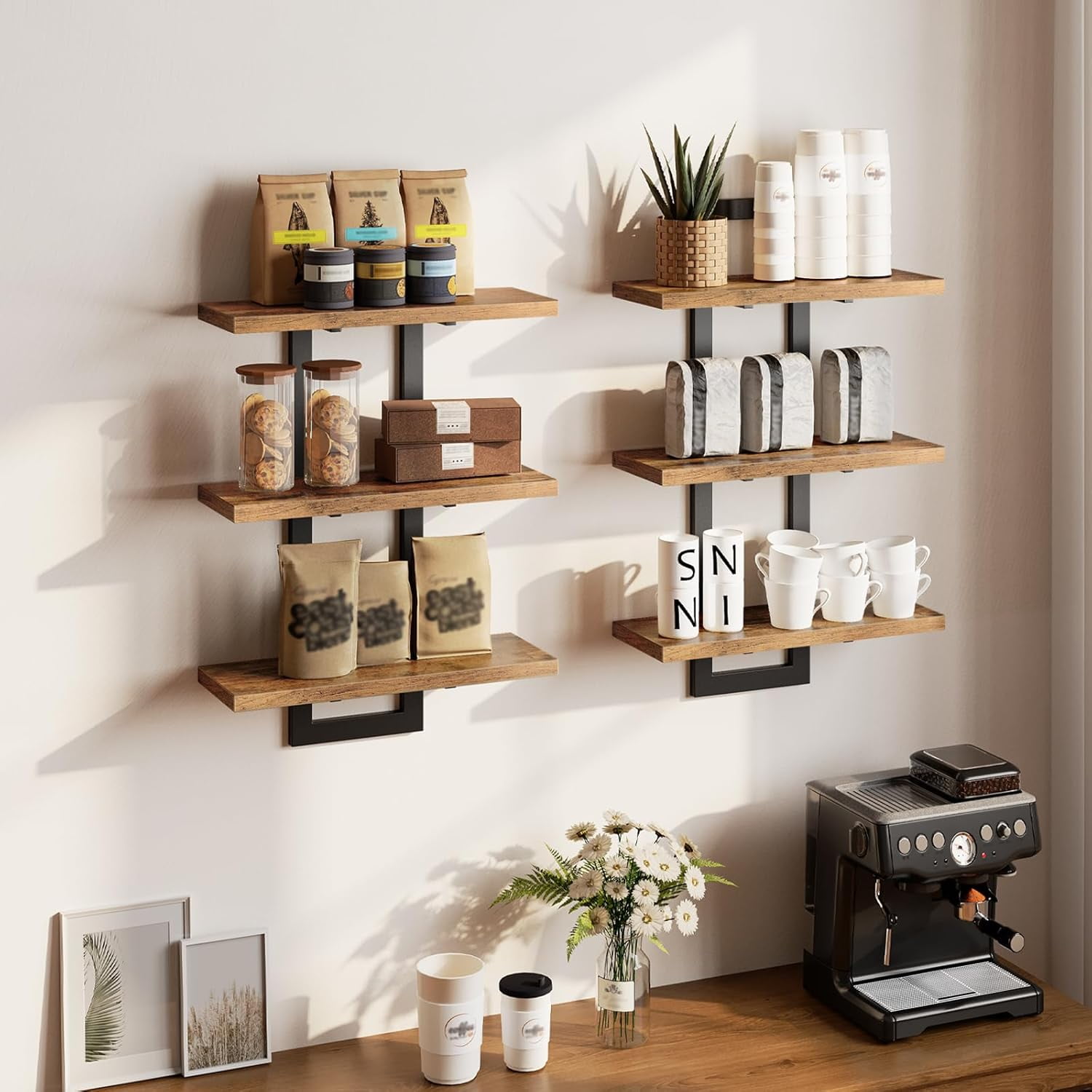Click here for Unbranded Floating Shelves  Set Of 2 Wall Shelves... prices